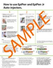 Replacement EpiPen® Auto-injector Instruction Sheet